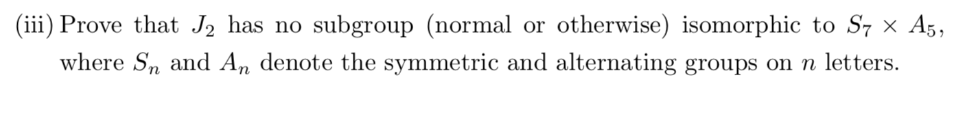 Solved 3. (30) In 1963, Feit and Thompson proved that every | Chegg.com