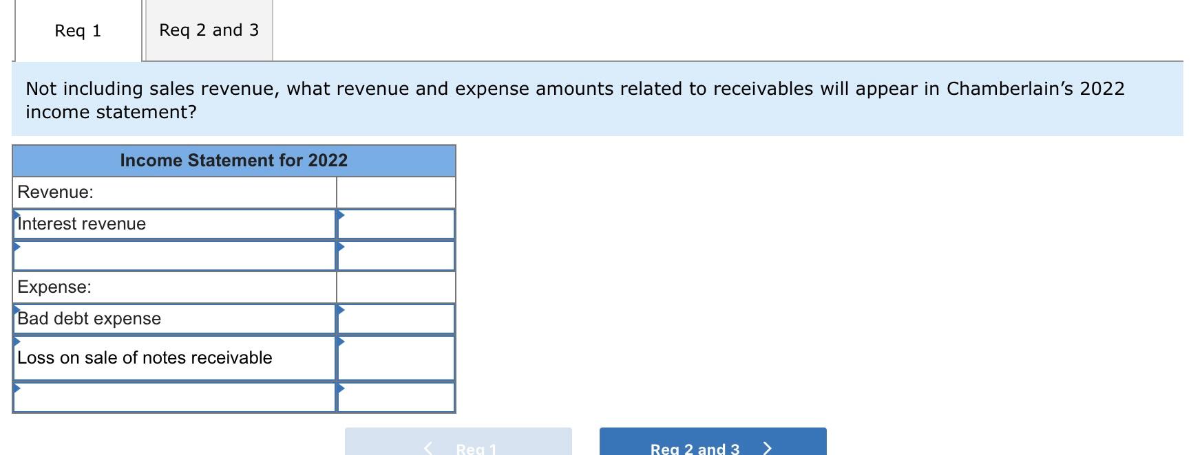Solved 1. The notes receivable account consists of two | Chegg.com