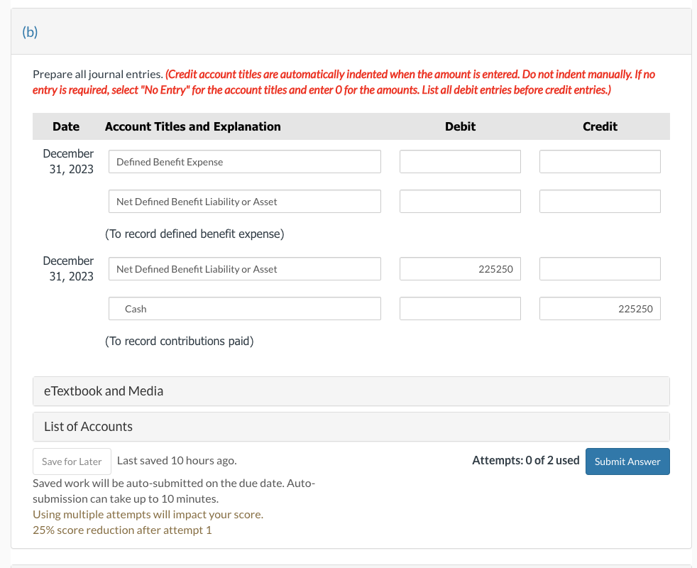 Solved Prepare a pension work sheet.Prepare a pension work | Chegg.com