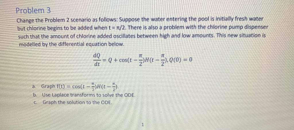 Solved Problem Change the Problem 2 scenario as follows: | Chegg.com
