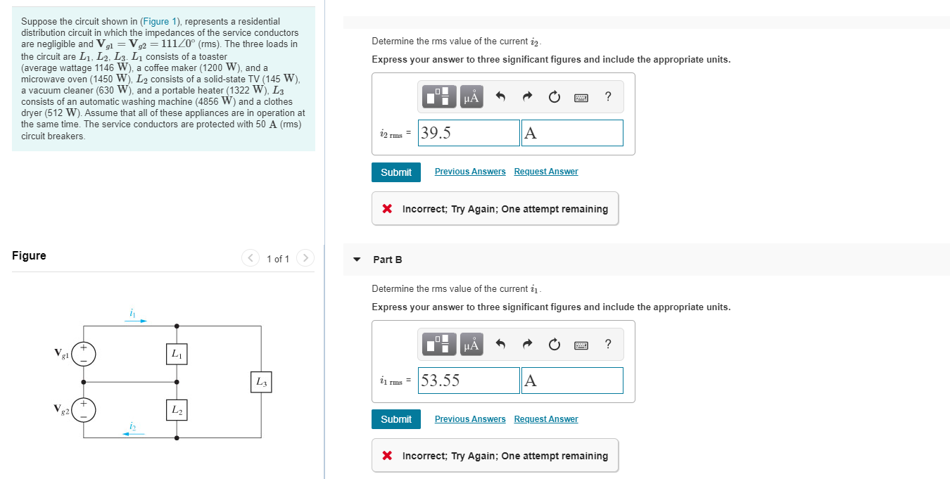 Solved Determine the rms value of the current i2 Express | Chegg.com