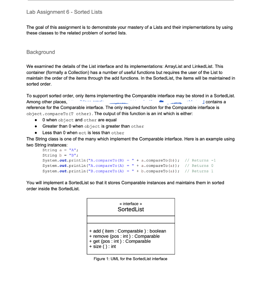Solved Here is the lab assignment for my Java class. Is | Chegg.com