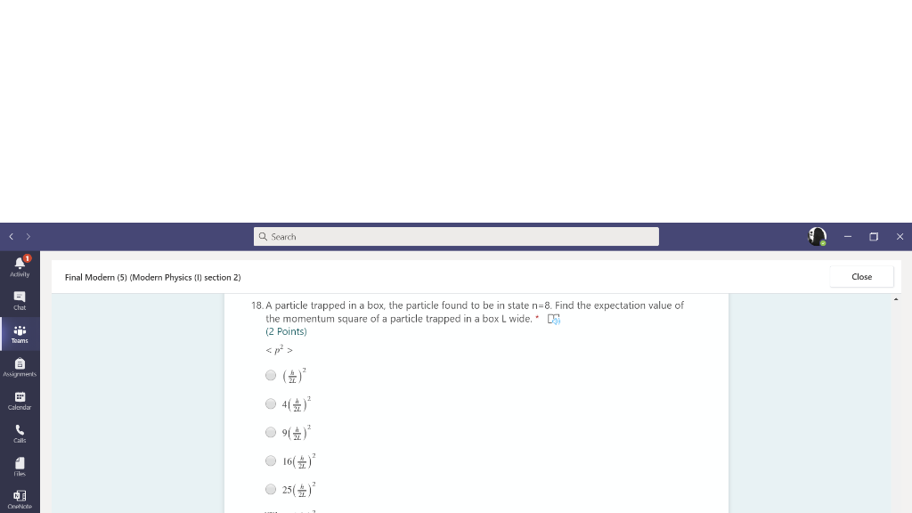 Solved A particle trapped in a box, the particle found to be | Chegg.com
