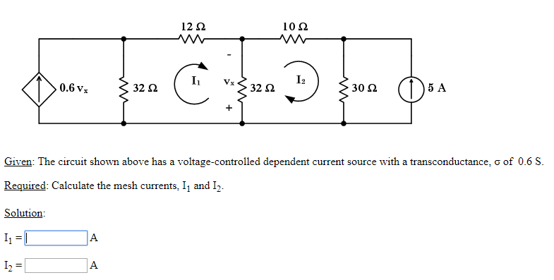 Solved 120 1022 pour une to 320 Given: The circuit shown | Chegg.com
