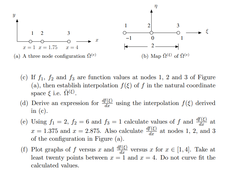 Solved 5.9 Consider a three node configuration Ωˉ(e) in R1 | Chegg.com