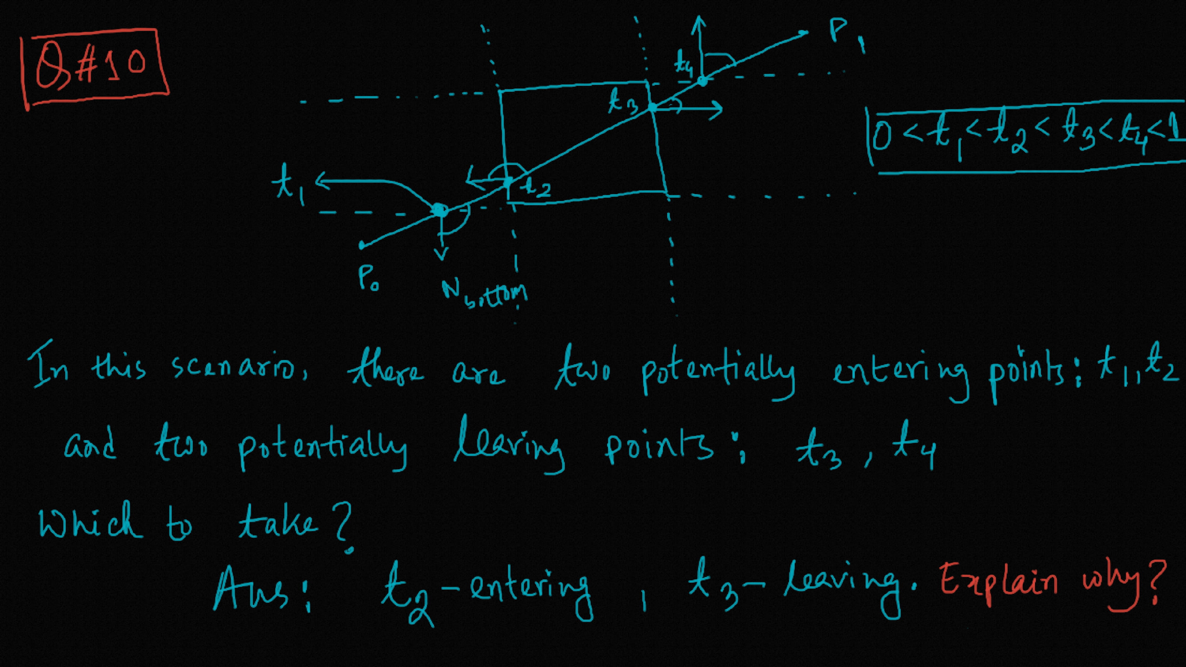 Solved u ㅁ Cyrus-Beck Algo [Textbook : Chapter 3, Section | Chegg.com