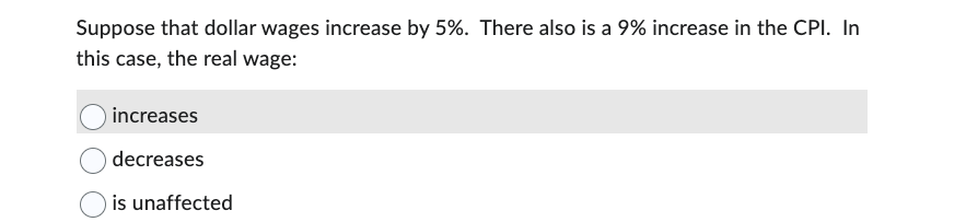 Solved The market basket used in calculating the CPI is | Chegg.com