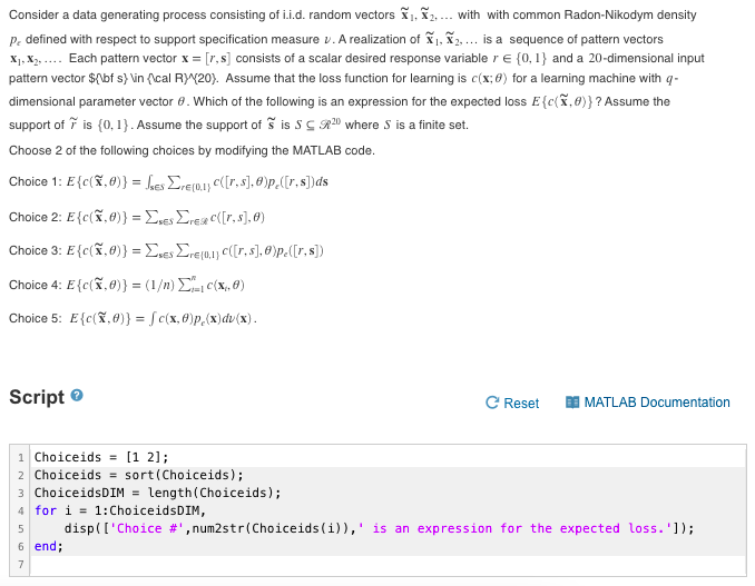 Consider a data generating process consisting of | Chegg.com
