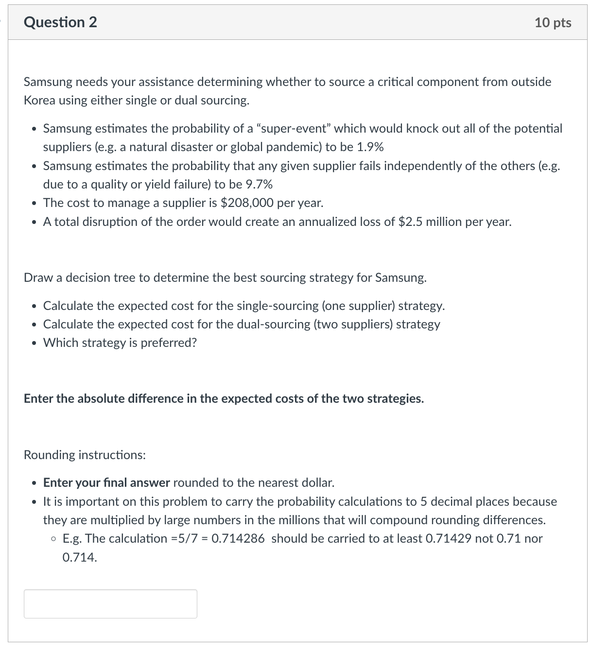 Solved Please show work either in Excel with formulas or | Chegg.com