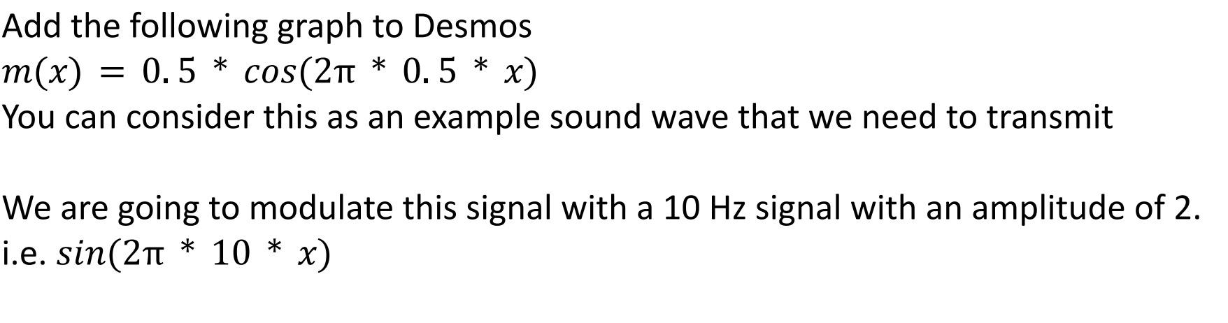 Solved Add the following graph to Desmos | Chegg.com