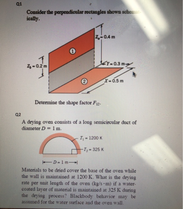Solved 01 Consider the perpendicular rectangles shown | Chegg.com