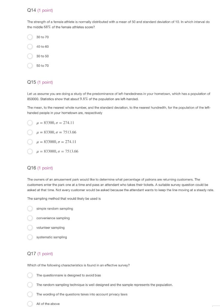 Solved Q9 (1 point) Suppose you flipped three coins. The | Chegg.com