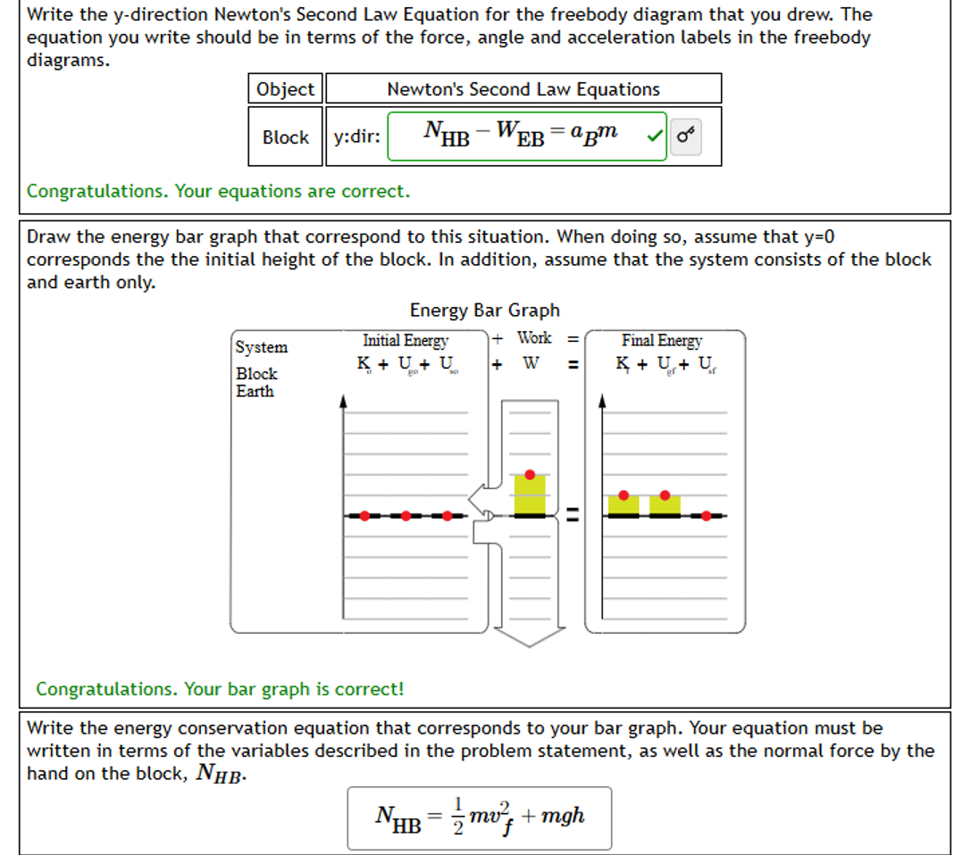 Solved Write the energy conservation equation that | Chegg.com