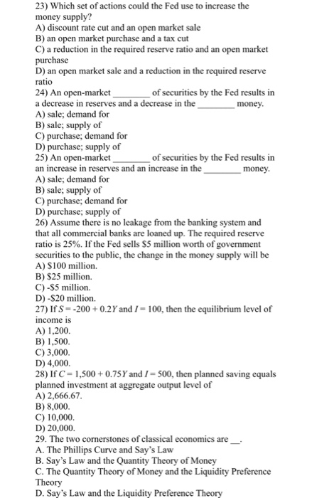 Solved please solve ALL these following multiple choices . | Chegg.com
