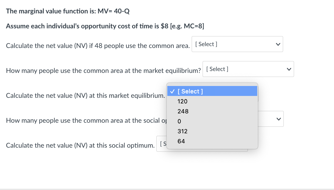 Solved Calculate the net value (NV) if 48 people use the | Chegg.com