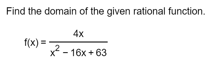 Solved Use the rational function to find the indicated | Chegg.com