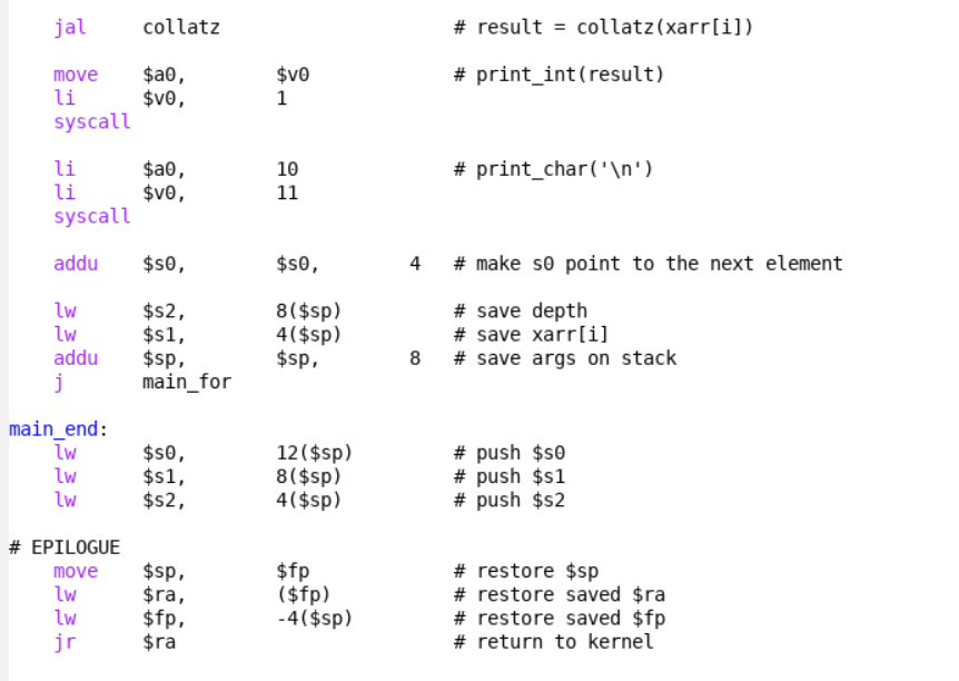 Solved \# PROLOGUE \# BODY \# EPILOGUE. data \# array | Chegg.com