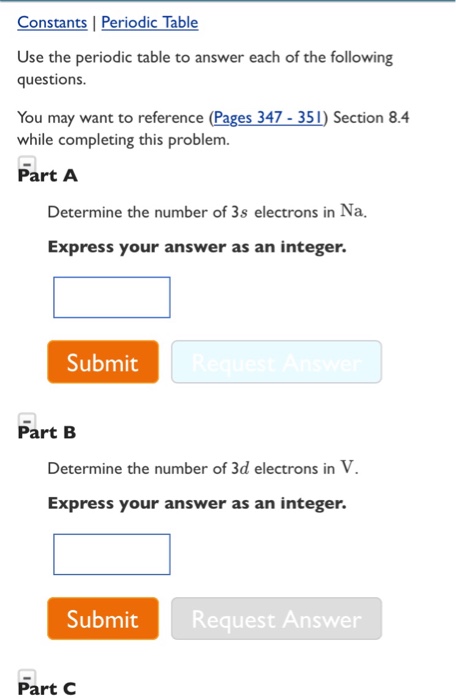Solved Constants Periodic Table Use the periodic table to | Chegg.com