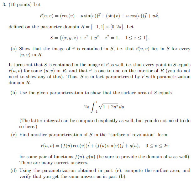 Solved 3. (10 points) Let | Chegg.com