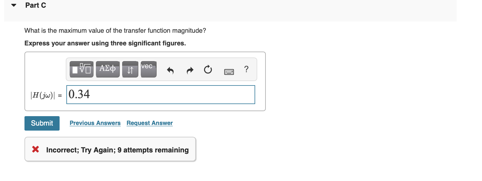 Solved Problem 14.48 Consider the following voltage transfer | Chegg.com