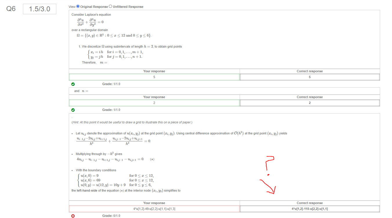 Solved Not sure how to get answer to part 2 of the question. | Chegg.com