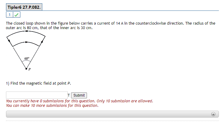Solved The closed loop shown in the figure below carries a | Chegg.com