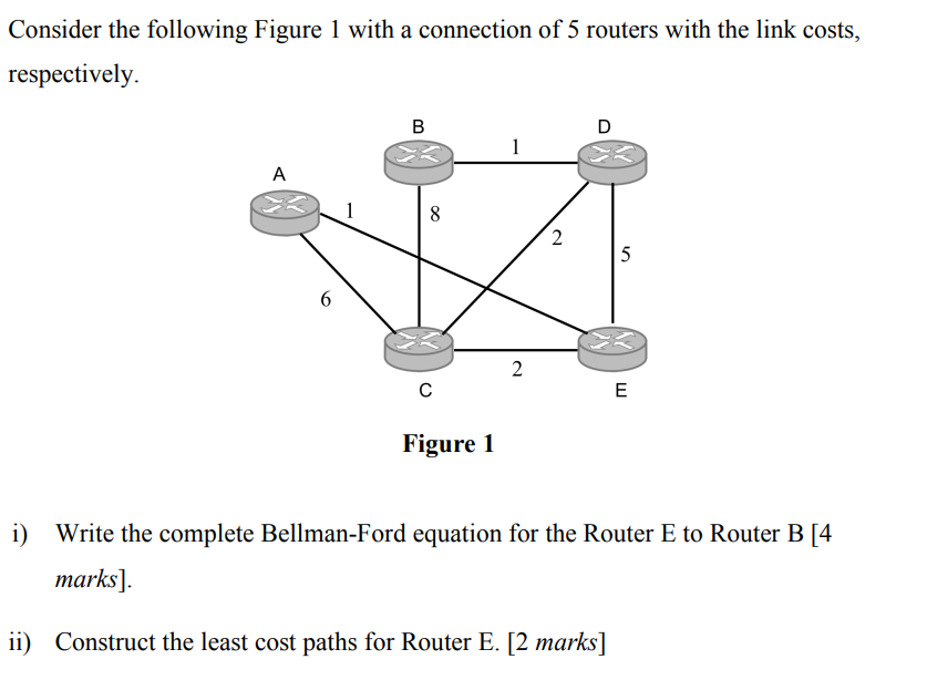 Solved Consider the following Figure 1 with a connection of | Chegg.com