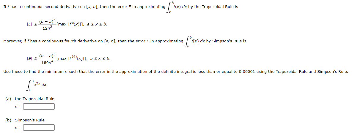 Solved Approximate the definite integral using the | Chegg.com