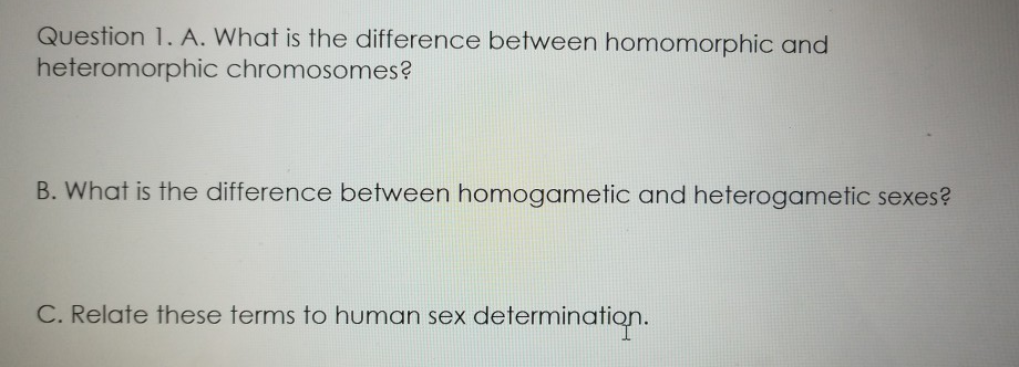 Solved Question 1. A. What is the difference between | Chegg.com