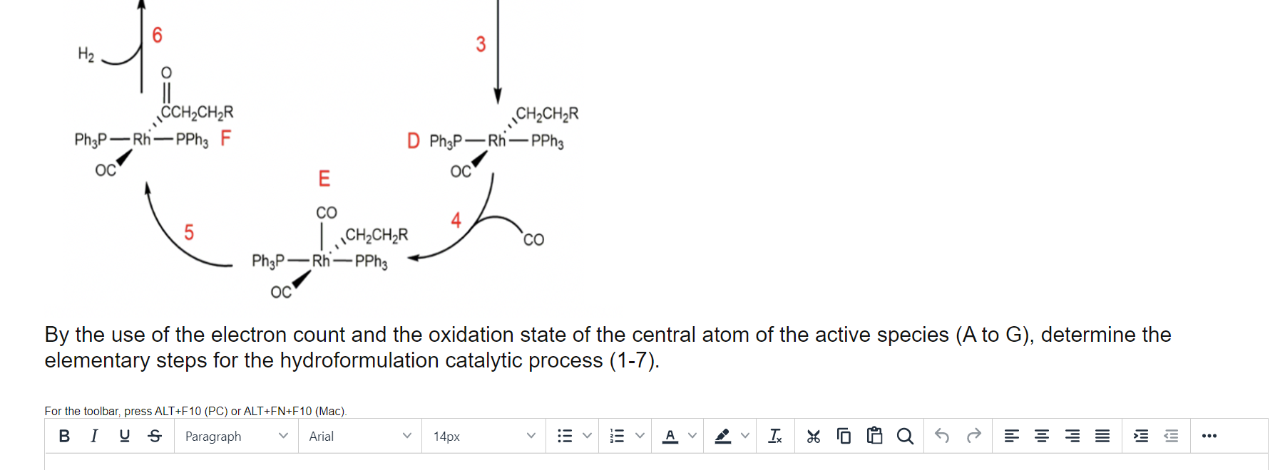 Solved Hydroformylation, also known as oxo synthesis or oxo | Chegg.com