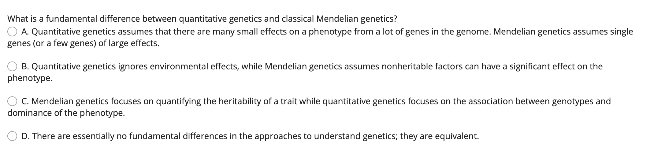 Solved What is a fundamental difference between quantitative | Chegg.com