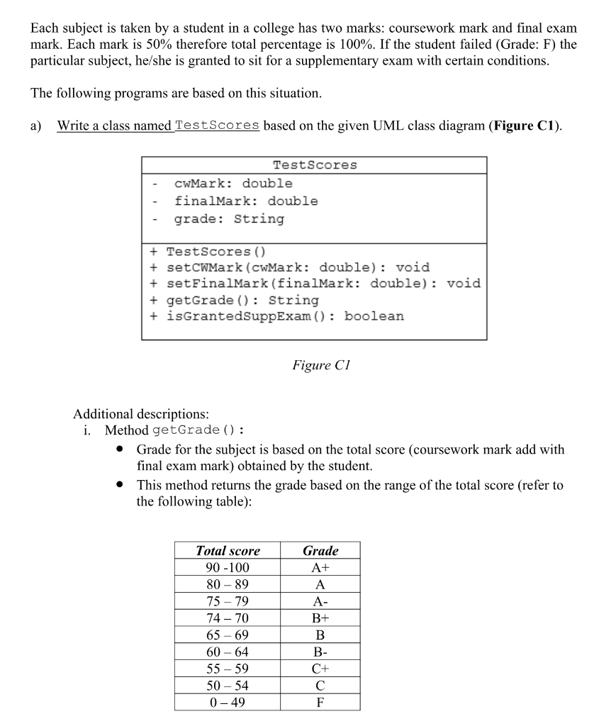 Solved Each subject is taken by a student in a college has | Chegg.com