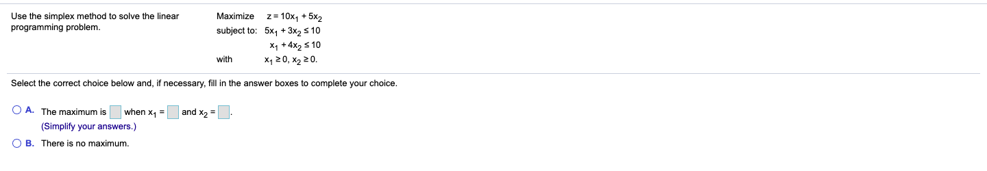 Solved Introduce slack variables as necessary and then write | Chegg.com