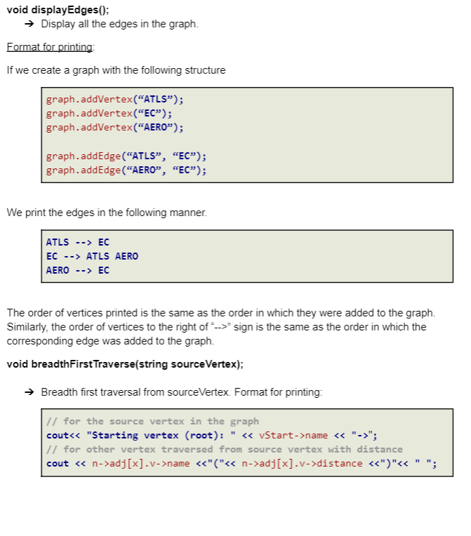 Solved C Graph Hpp X C Graph Hpp 1 Ifndef Graph H 2 Define