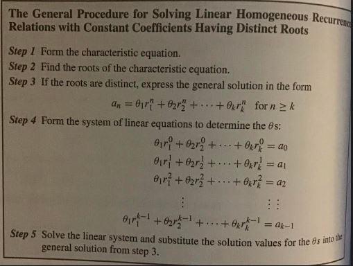 Solved Solve question 12b by finding the closed-form | Chegg.com