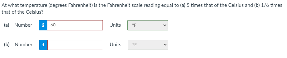 Solved At what temperature (degrees Fahrenheit) is the | Chegg.com