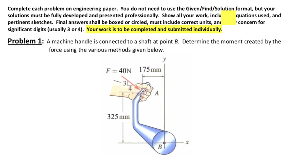 Solved Complete each problem on engineering paper. You do | Chegg.com