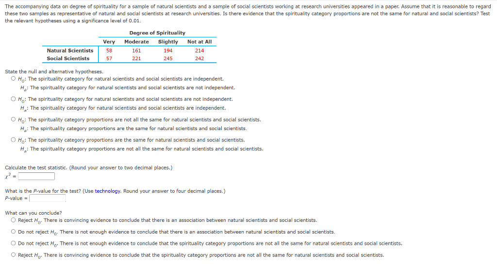 Solved the relevant hypotheses using a significance level of | Chegg.com