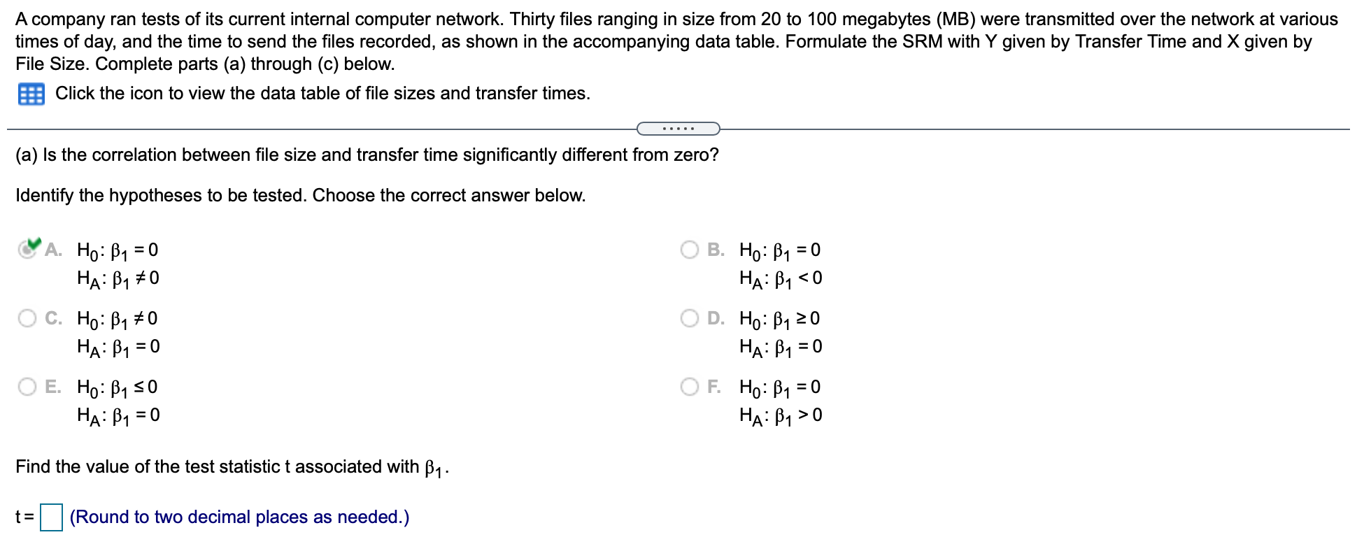 A company ran tests of its current internal computer | Chegg.com