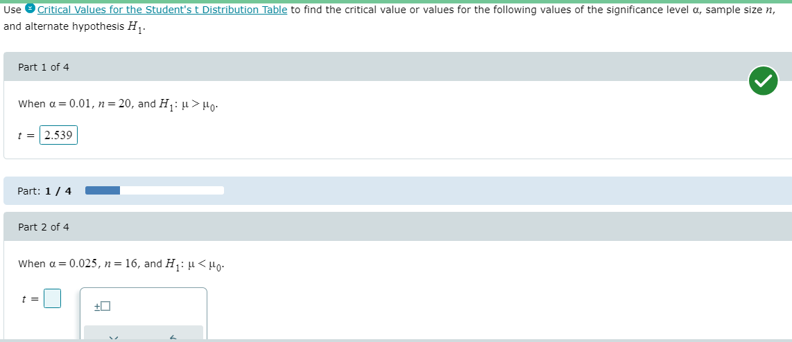 Student S T Distribution Table Example | Cabinets Matttroy