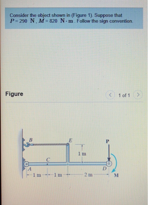 Solved Consider the object shown in (Figure 1). Suppose that | Chegg.com
