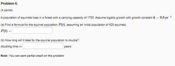 Solved Problem 7. (4 points) Find a particular solution to | Chegg.com