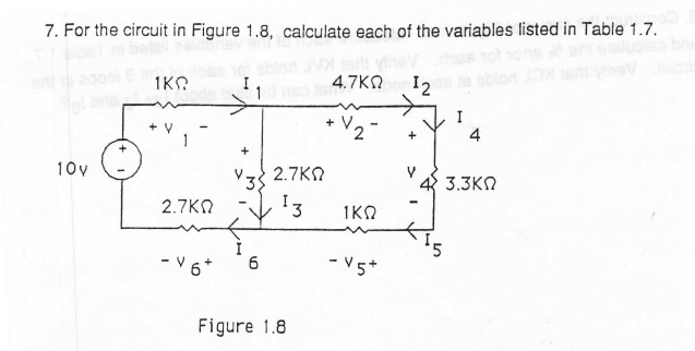 Solved Calculate I1, I2, I3, I4, I5, I6 and V1, V2, V3, V4, | Chegg.com