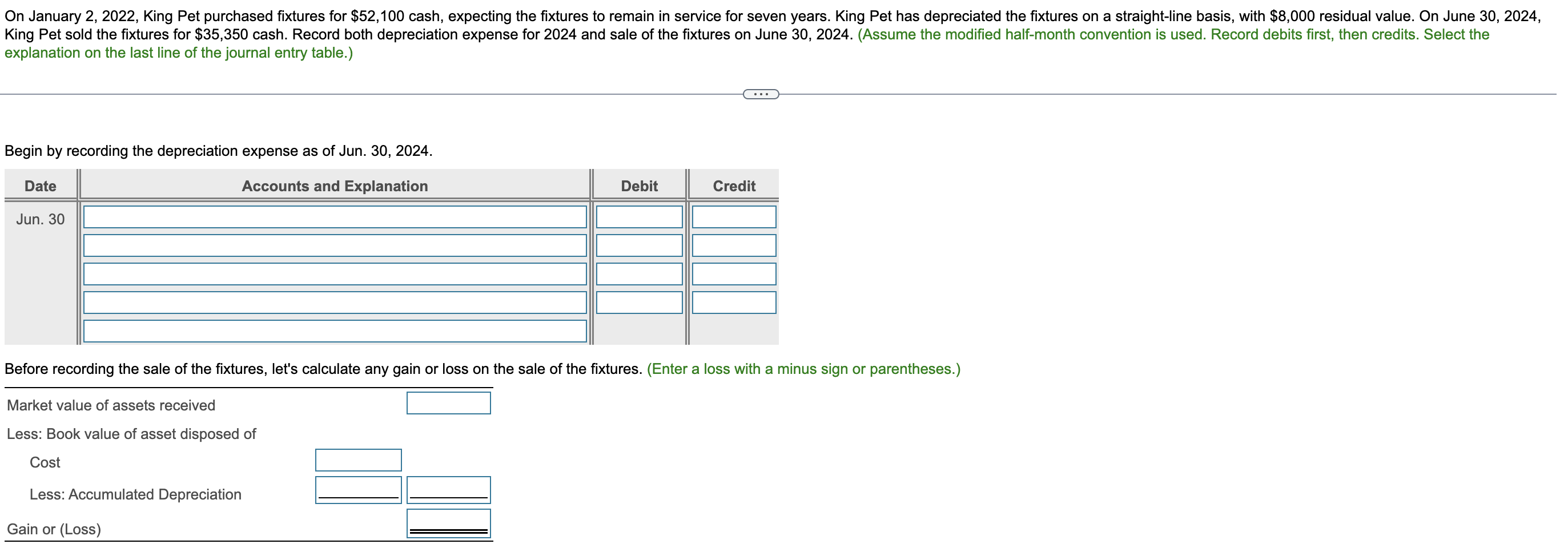 Solved explanation on the last line of the journal entry | Chegg.com