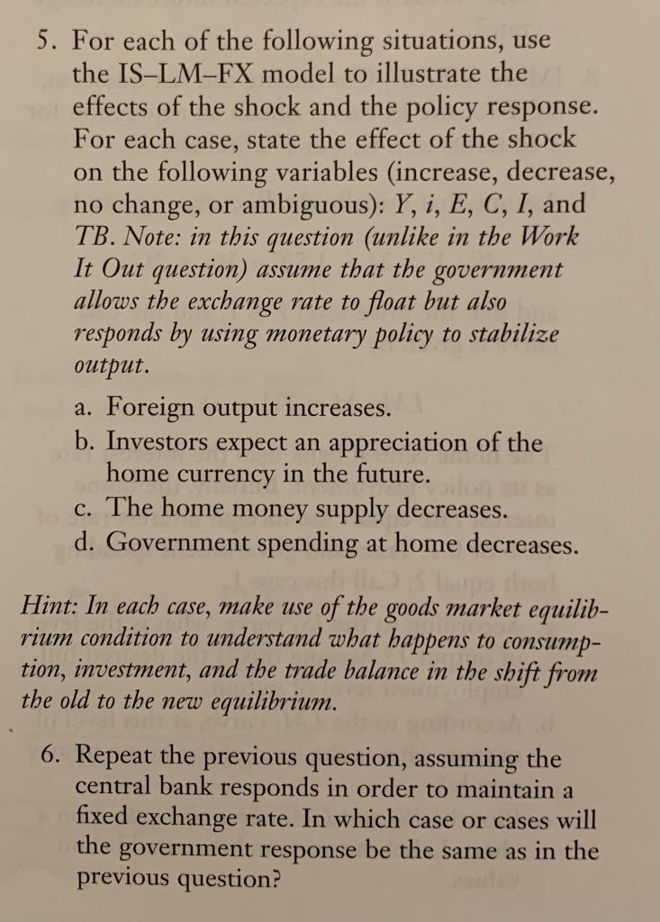 ANSWER #6!!!! (#5 is used for reference) You must | Chegg.com