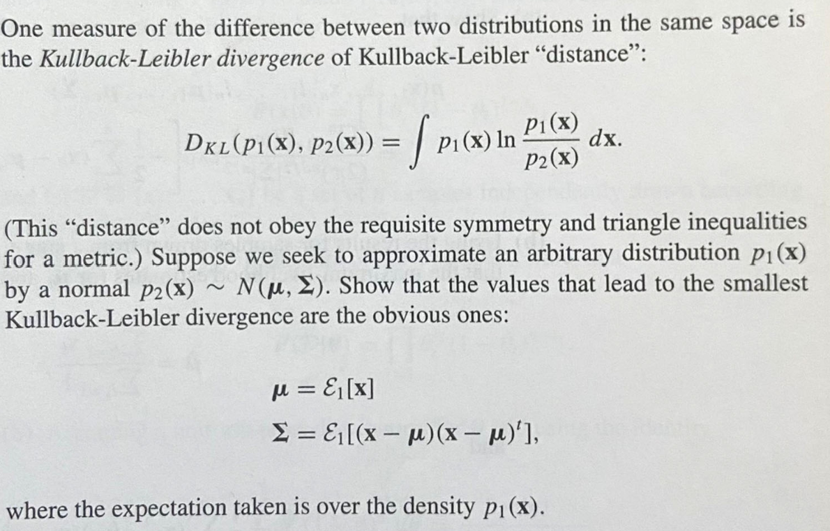 Solved One measure of the difference between two | Chegg.com