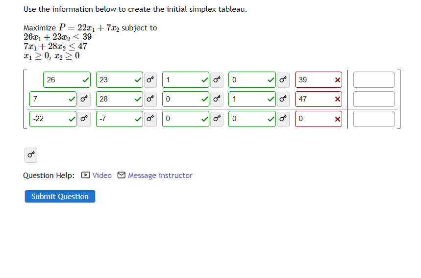 Solved Use the information below to create the initial | Chegg.com
