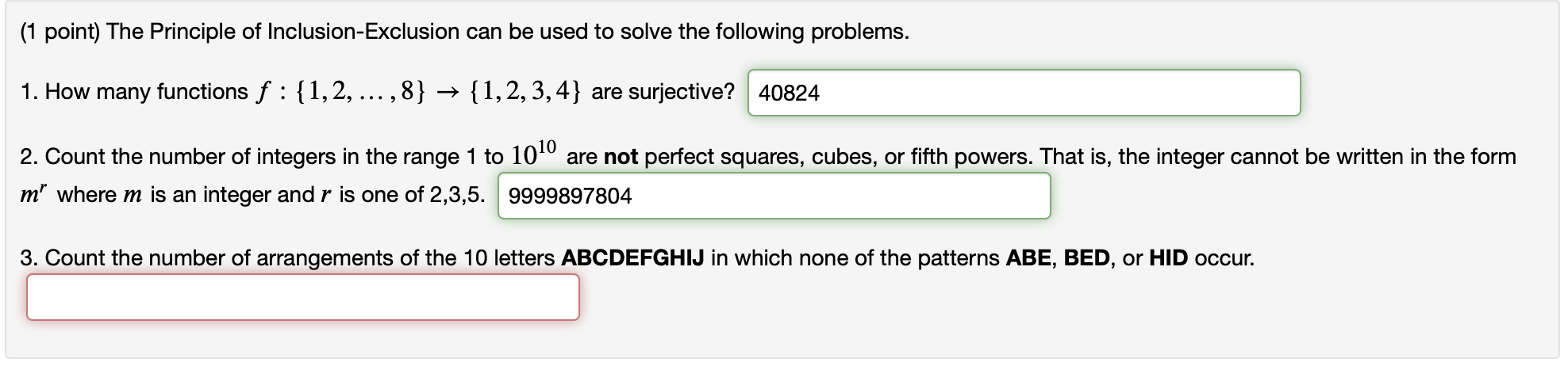 Solved 1 Point The Principle Of Inclusion Exclusion Can Be Chegg solved-1-point-the-principle-of-inclusion-exclusion-can-be-chegg