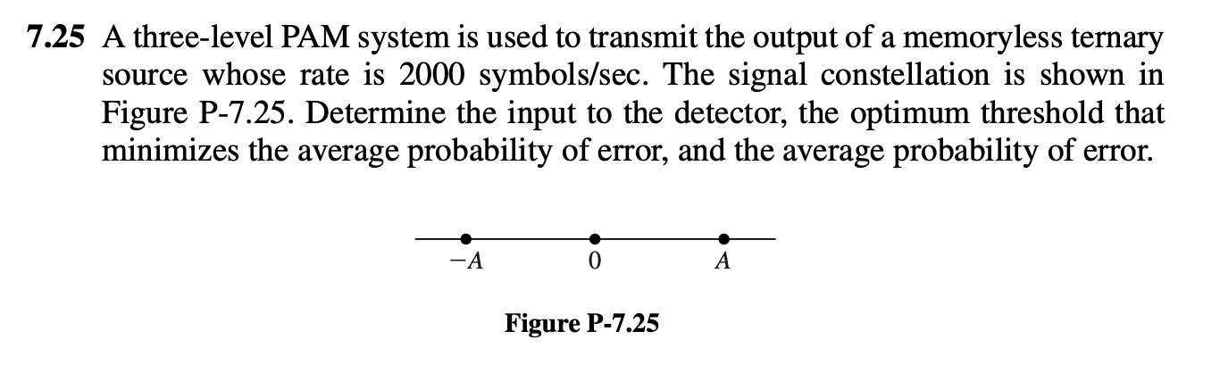 Solved NOTE: Assume that the three symbols are transmitted | Chegg.com