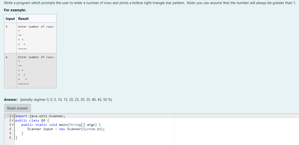 Solved Write a program which prompts the user to enter a | Chegg.com